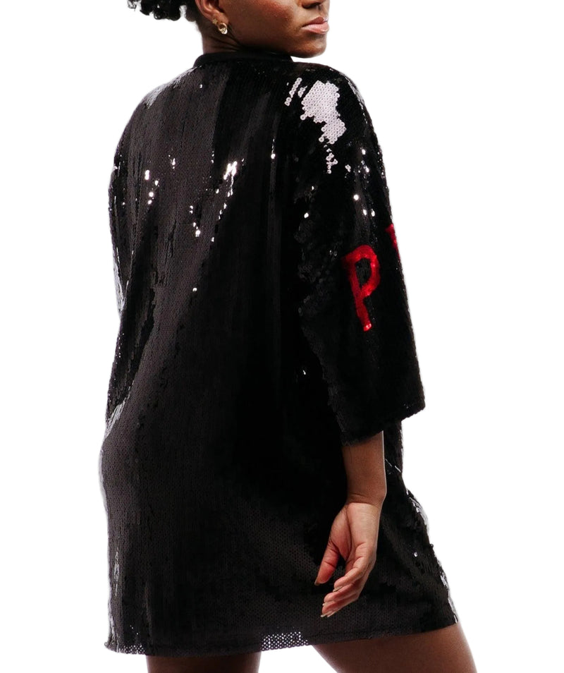 Drunk Birthday Sequin Dress - Black – SEQUIN FANS