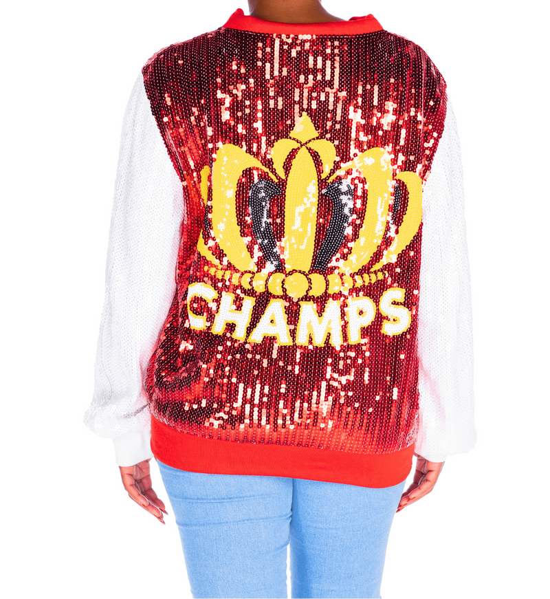 Kansas City Football Sequin Jacket – SEQUIN FANS
