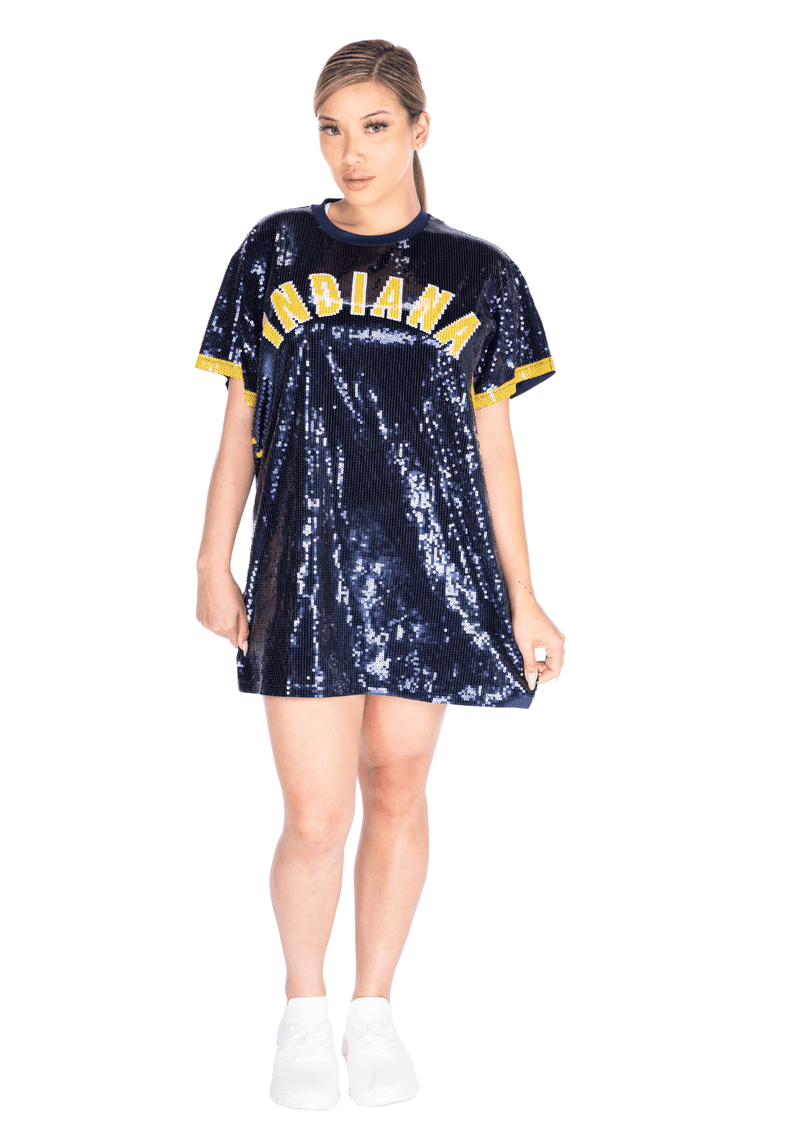 Indiana Basketball Sequin Dress – SEQUIN FANS